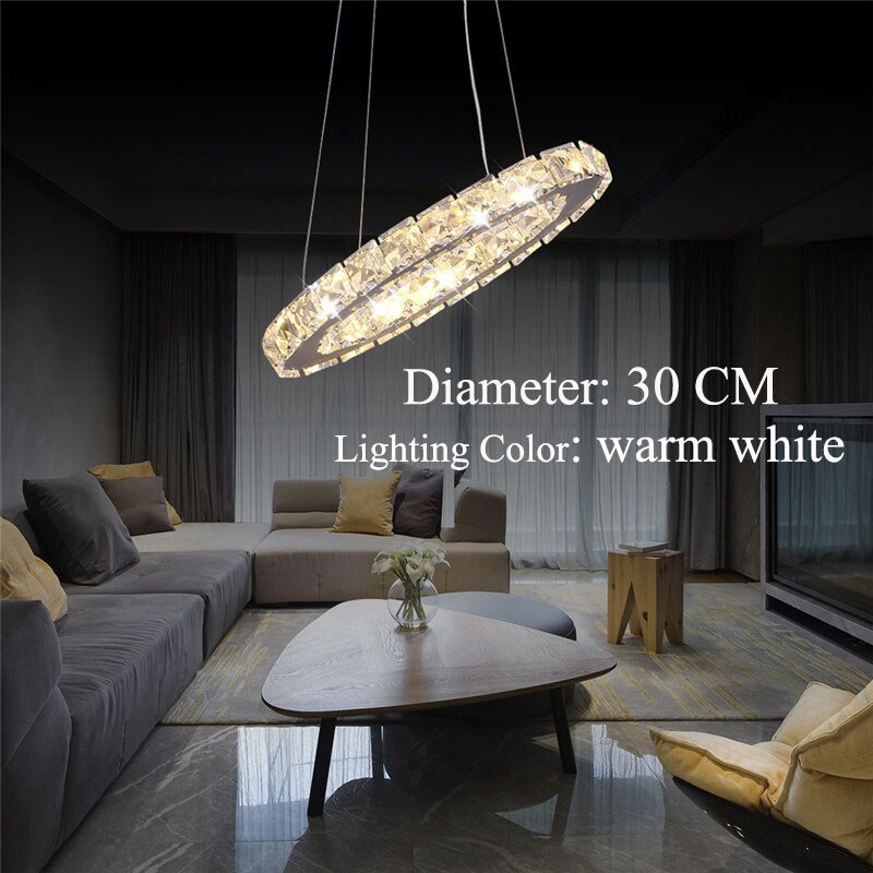 Sani Moderne Hanger Plafond Lampen Led Kristallen ... – Grandado