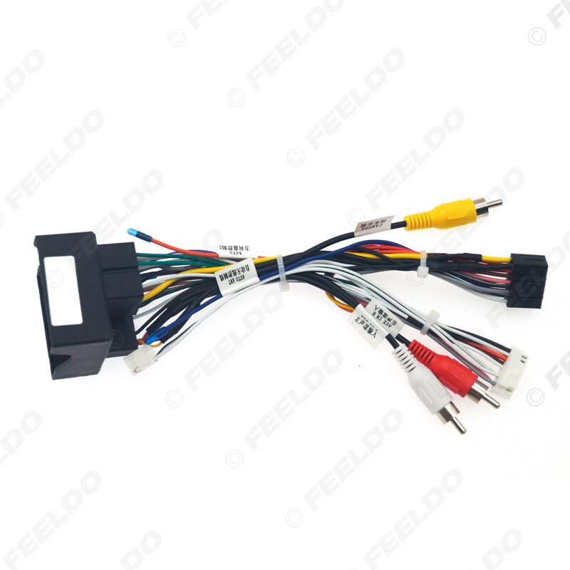 FEELDO Car Audio Wiring Harness with Canbus Box Fo... – Grandado