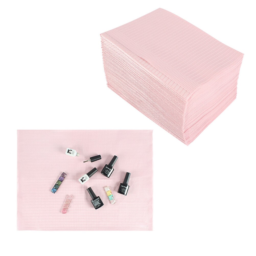 125 Pcs/1 Pack Nail Art Table Mat Disposable Clean... – Vicedeal