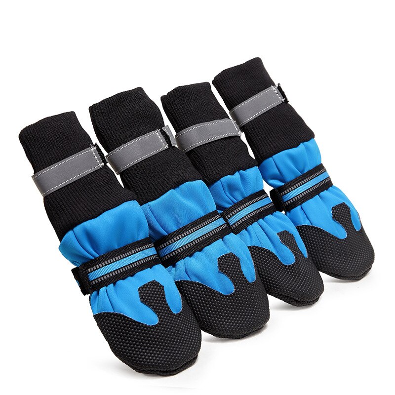 4pcs Waterproof Winter Pet Dog Shoes For Large Dog... – Grandado