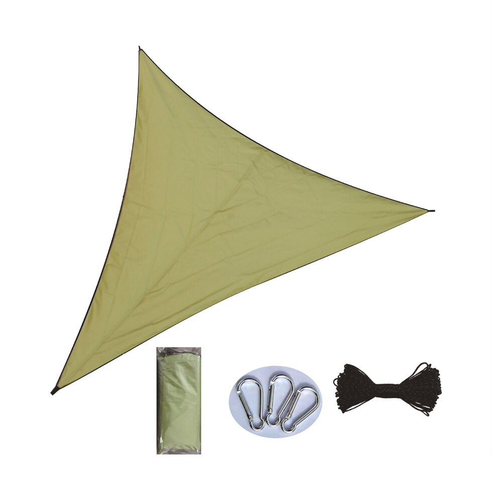 3x3x3m Outdoor Shade Sunscreen Waterproof Triangul... – Grandado