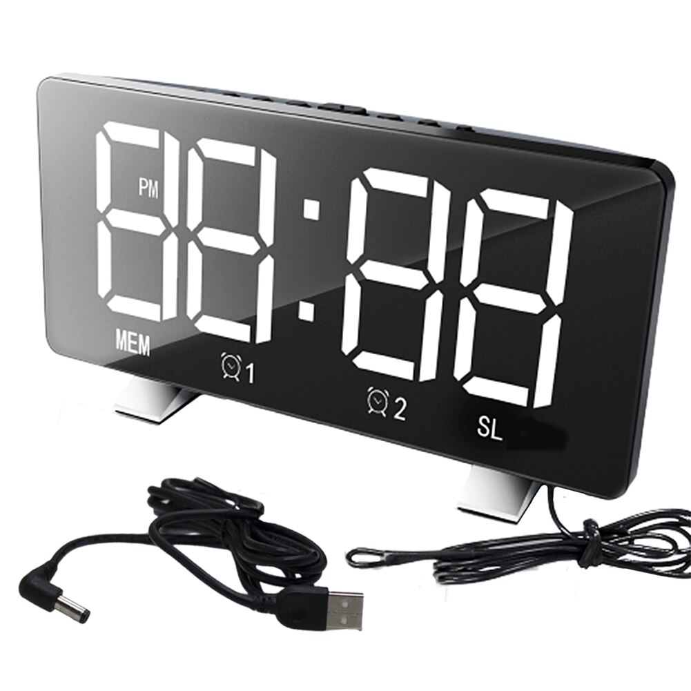 LED Digital Display USB12/24 Stunden Dual Modi Sno... – Vicedeal