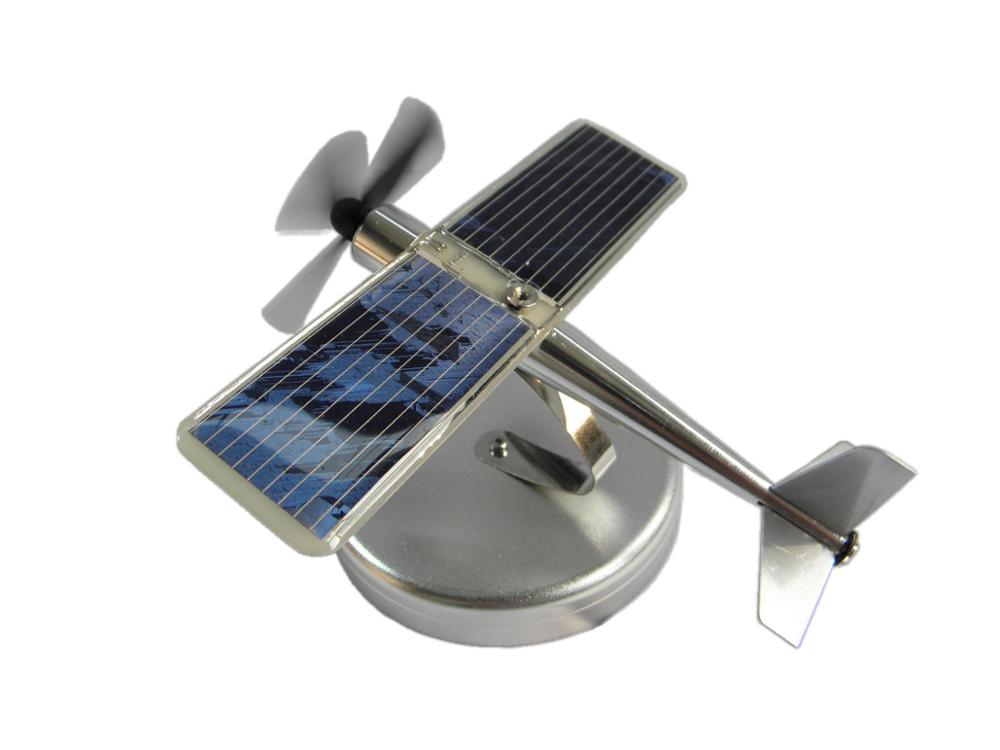 CHANCS Decorative Aircraft Model Solar Power 0.4W ... – Vicedeal