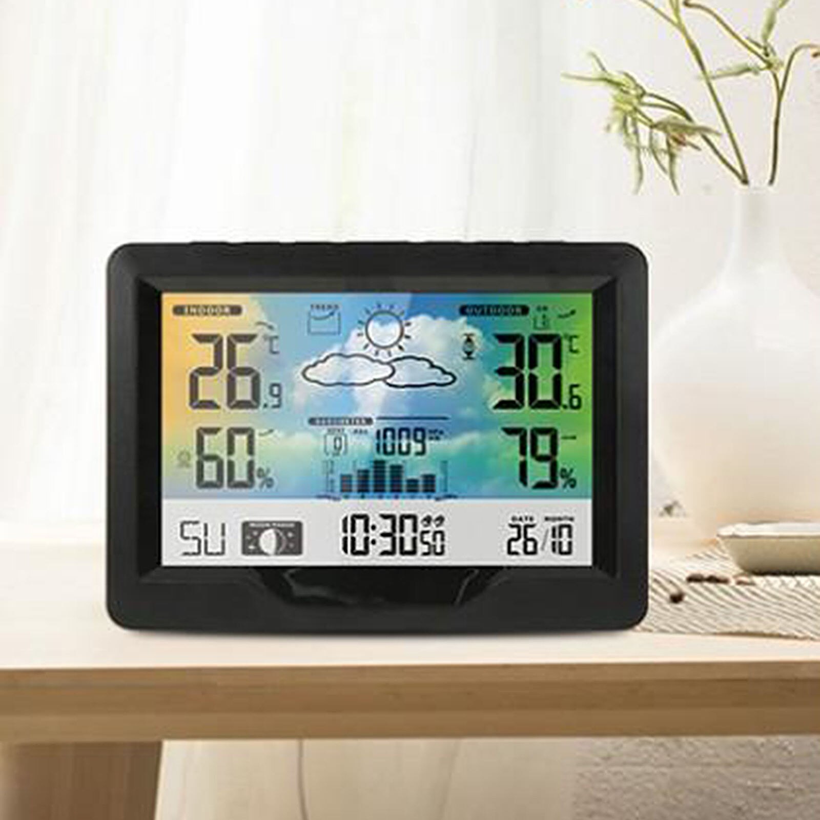 Indoor Outdoor Weather Station Digital Thermometer... – Vicedeal