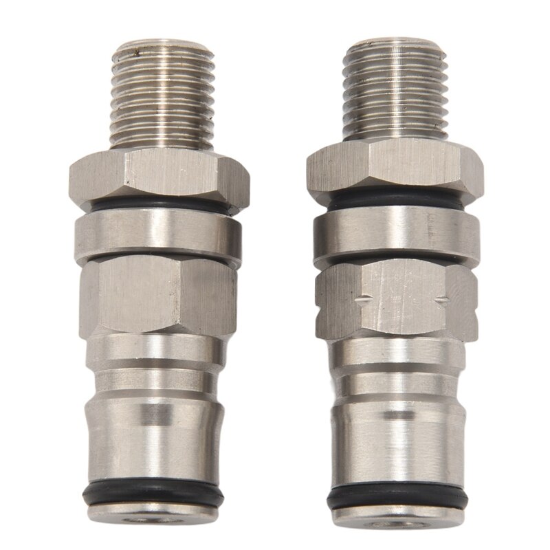 Ball Lock Post With Poppets, 1/4 Inch Male NPT Hex... – Grandado