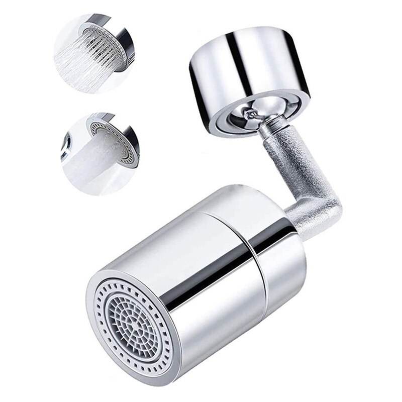 2 Modes 720 Degree Rotating Faucet Spray Head Filt... – Vicedeal