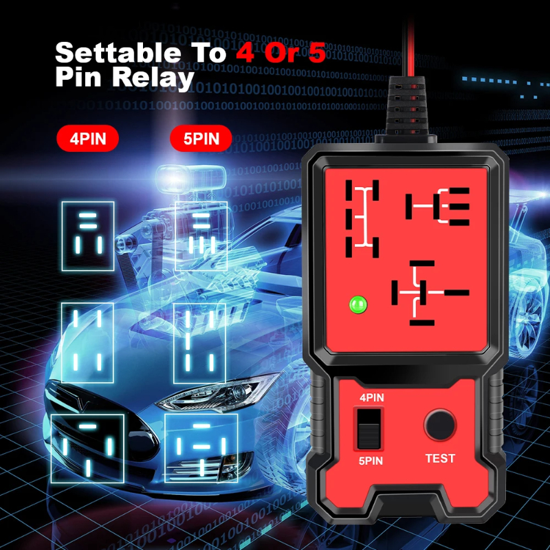 Car Relay Tester Voltage Tester Car Battery Checke... – Grandado