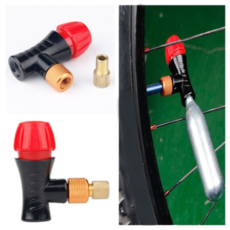 Bicycle Air Pump Valve Portable CO2 Air Bottle Val... – Vicedeal