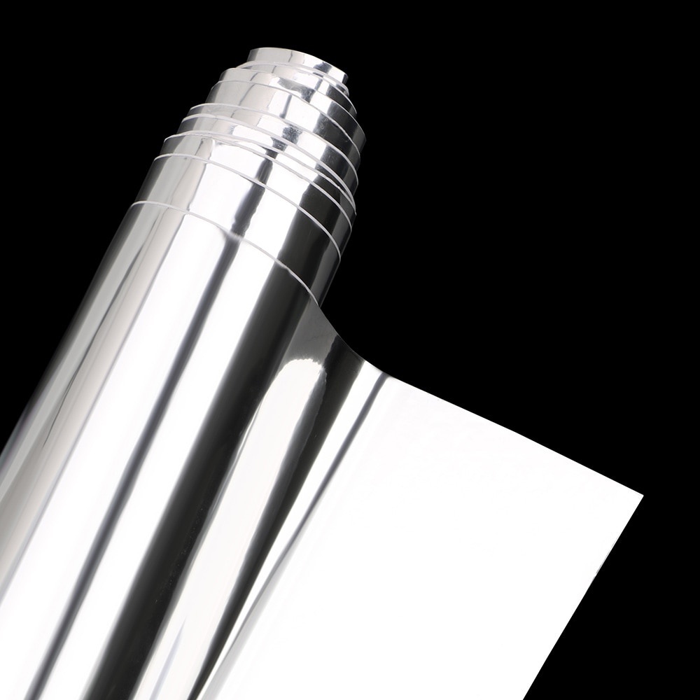 FORAUTO Flexible Silver Chrome Mirror Vinyl Wrap F... – Grandado