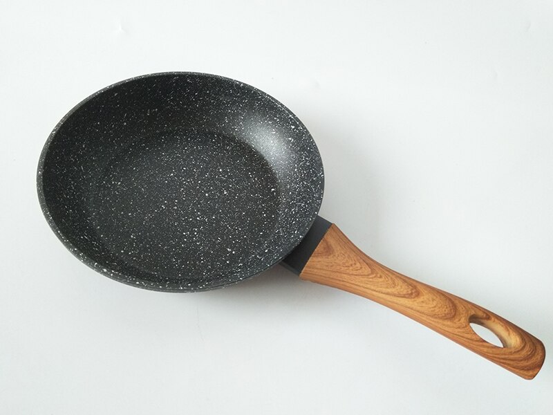 Master Star-Wooden Soft Touch Handle Pans, Black G... – Grandado