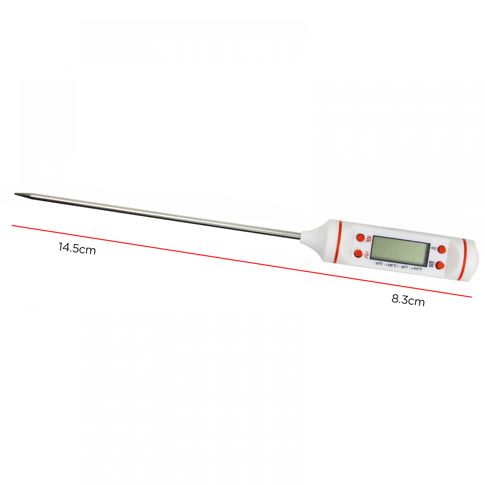 1Pc Vlees Thermometer Eten Probe Elektronische Naa... – Vicedeal