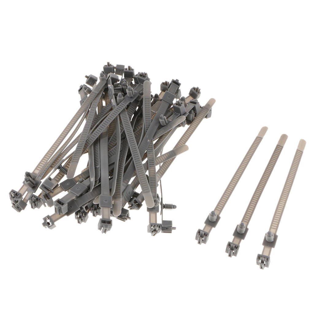 48 Stuks Nylon Zip Ties Flexibele Sterke Cord Wrap... – Vicedeal