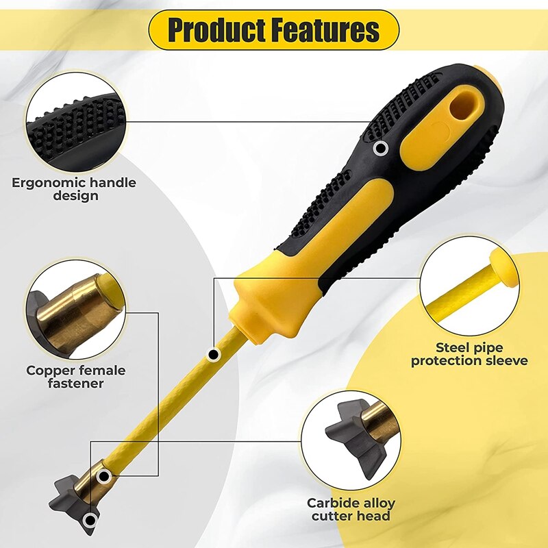 Grout Removal Tool 4 in 1 (Carbide Alloy Head), Gr... – Grandado