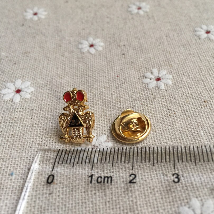 10pcs metal craft souvenir brooch and pins Double ... – Grandado