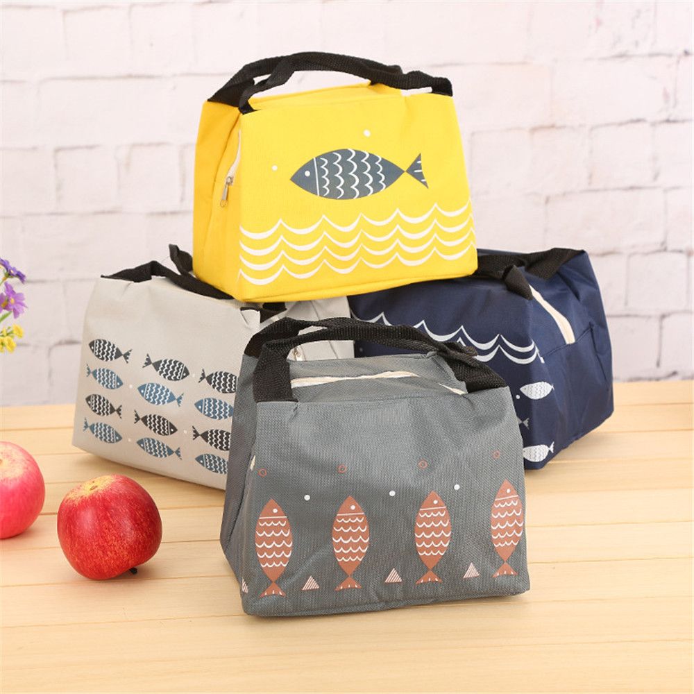 1Pcs Draagbare Cartoon Vis Type Lunch Dozen Opvouw... – Grandado