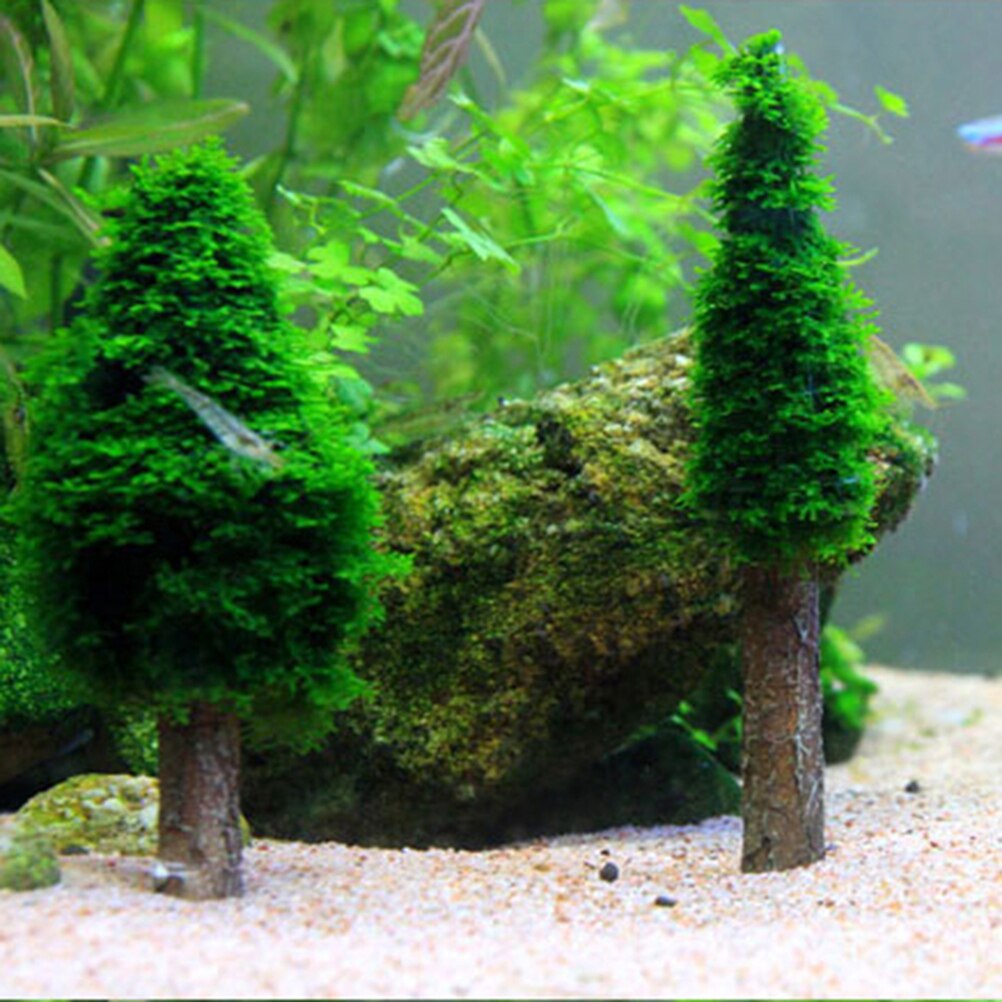 Simulation Xmas Moss Christmas Moss Tree Plant Gro... – Grandado