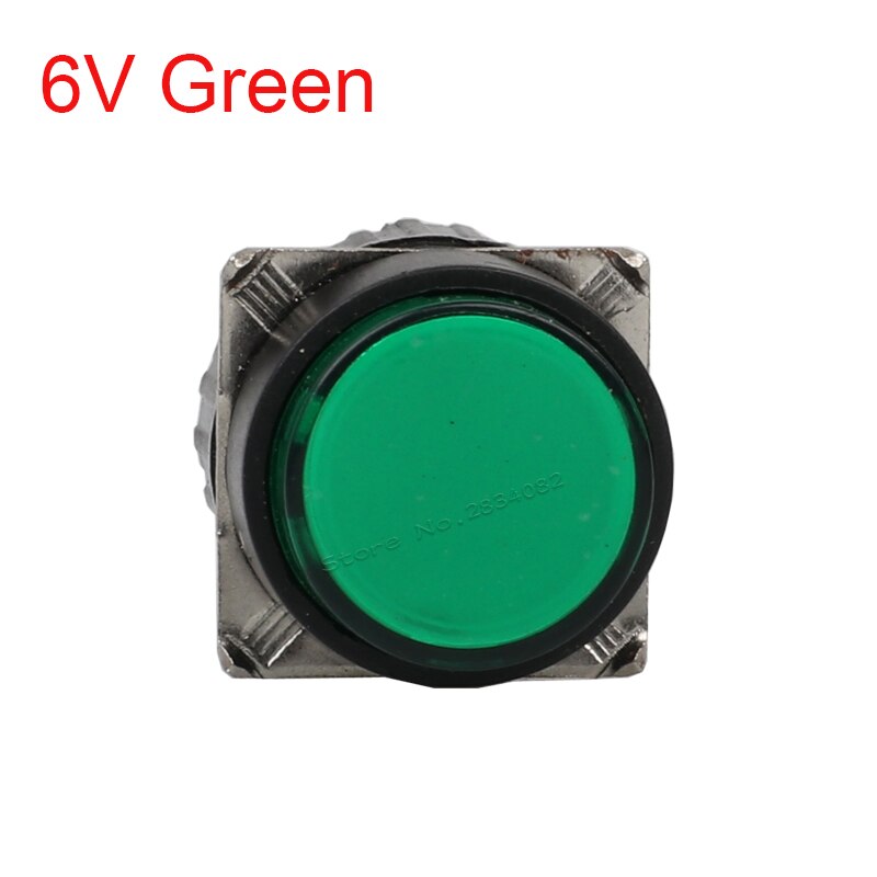 2 stks 16mm LED lampje ronde verlichte signal lamp... – Vicedeal