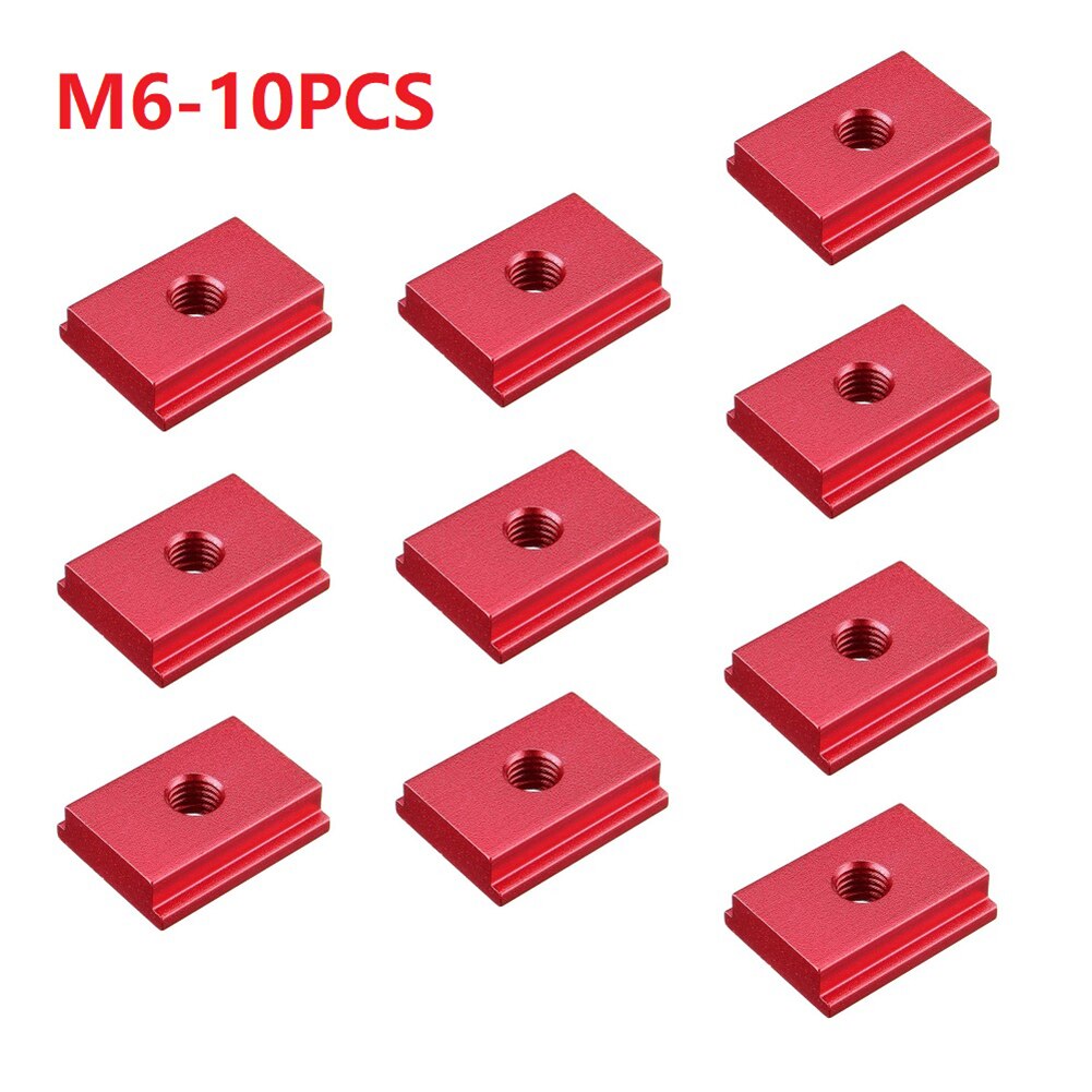 5/10Pcs M6/M8 T-Track Slider Aluminiumlegering Hou... – Grandado
