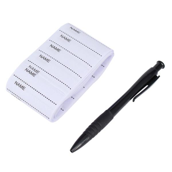 200Pcs Iron On Clothing Labels Sew on Name Labels ... – Grandado