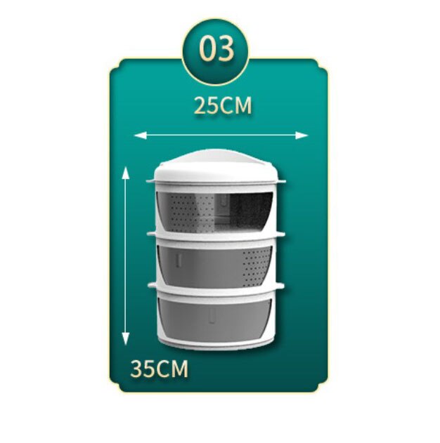 Stackable Food Insulation Cover Storage Box Transp... – Vicedeal