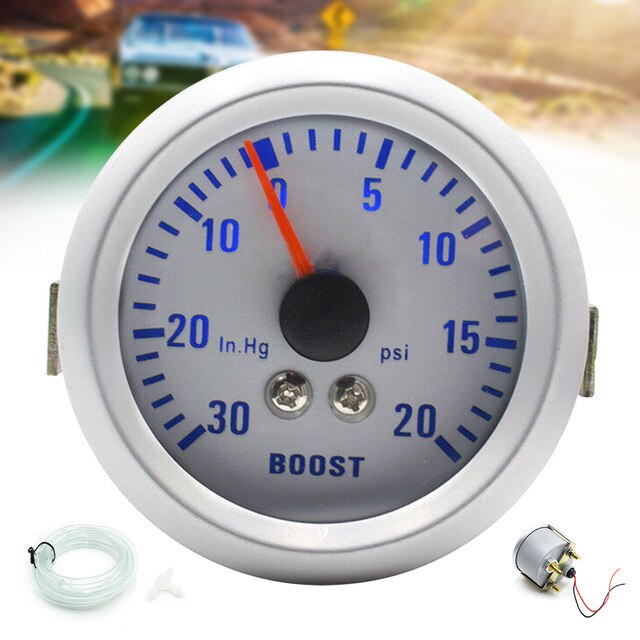 2" 52mm Turbo Boost Gauge Psi (0~20)Psi Car Pressu... – Grandado