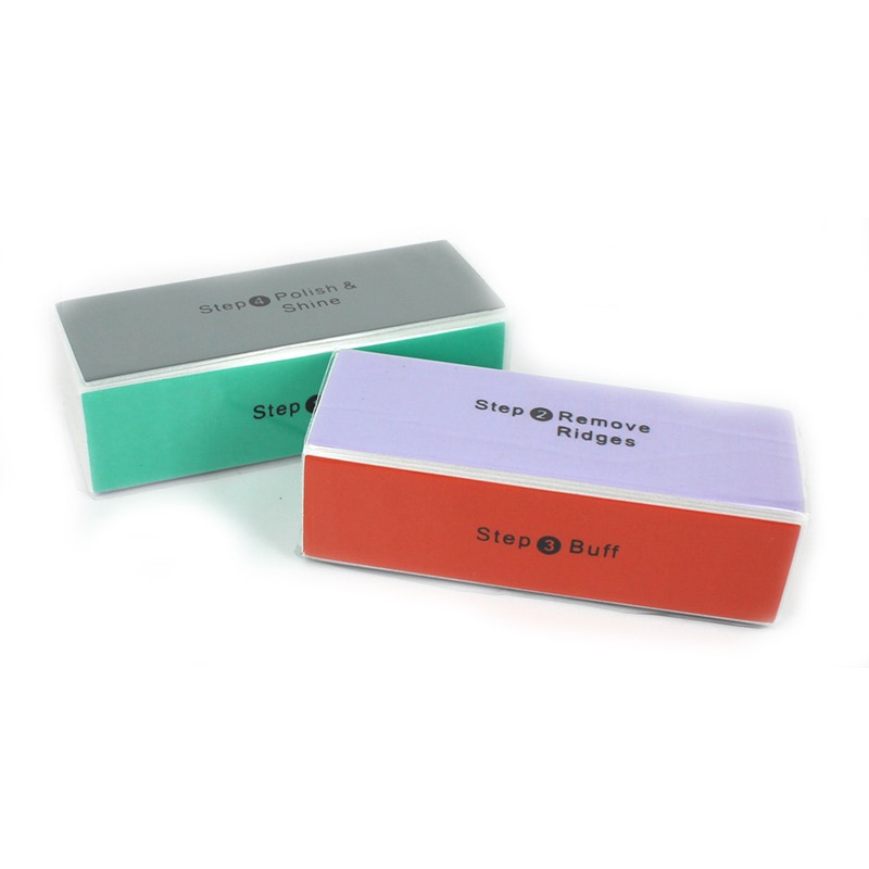 1 Pcs 4 Side Nail Art Tools Nail Art Buffer File B... – Vicedeal