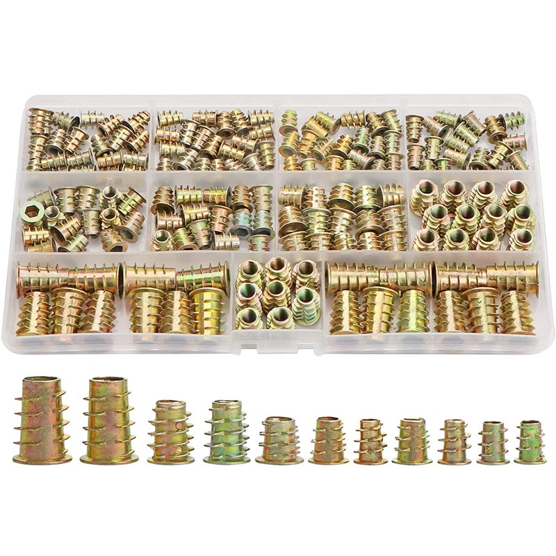 Threaded Inserts Nuts, Wood Insert Assortment Tool... – Vicedeal