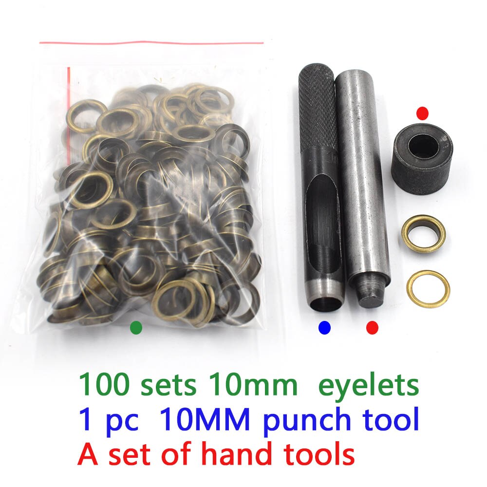(100 pieces/lot+Installation tool)10mm Gold color ... – Vicedeal