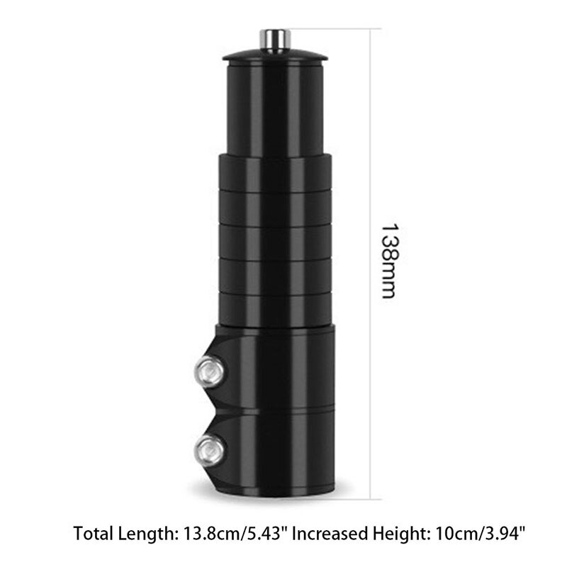Aluminum Alloy Bike Fork Stem Rise Extender Extens... – Vicedeal