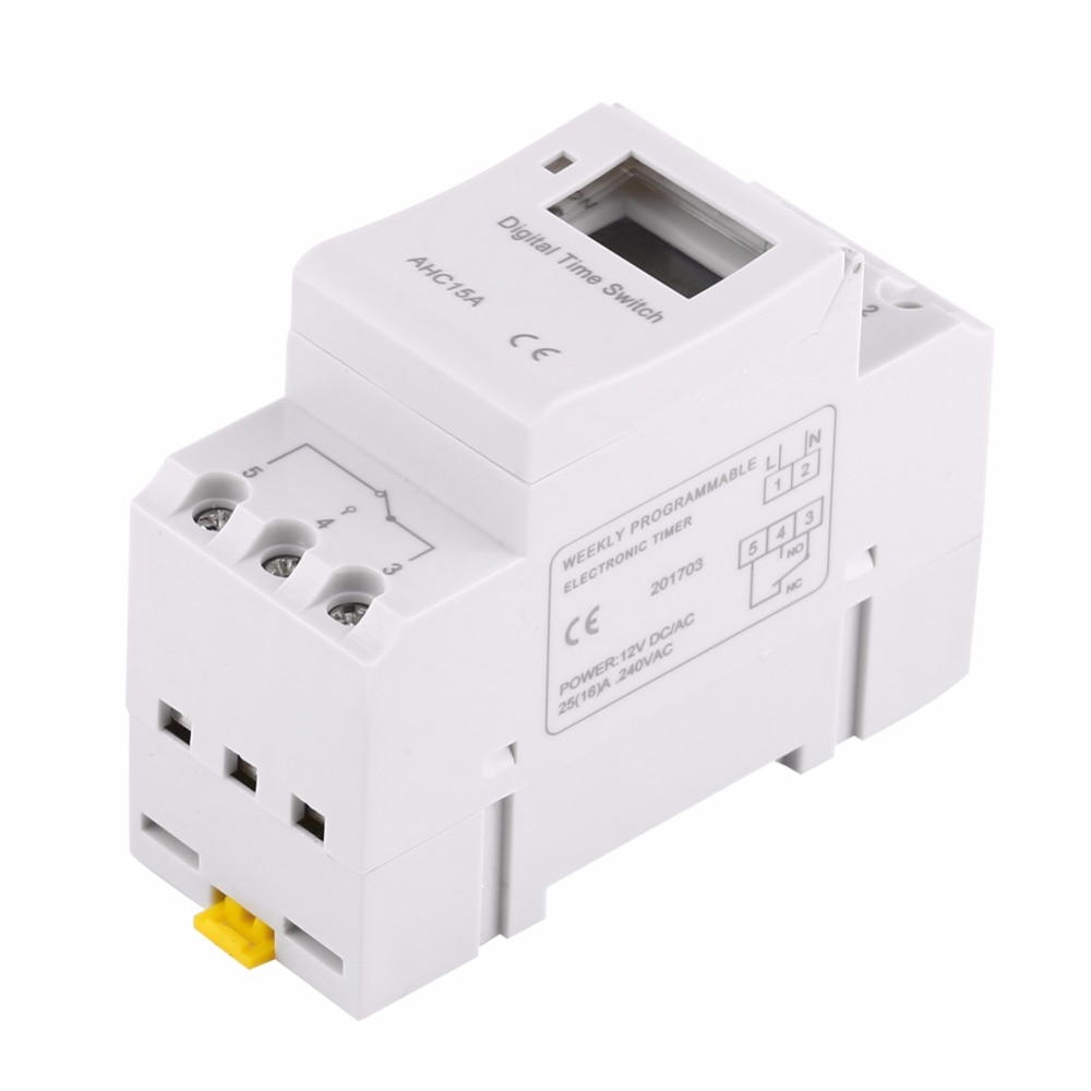 Mikrodator timer ac 220v 110v 12v 24v 25a digital... – Vicedeal