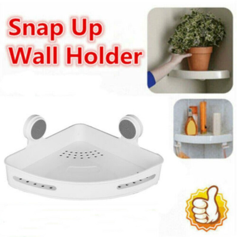 Badkamer Corner Opslag Houder Planken Punch-Hoek S... – Vicedeal
