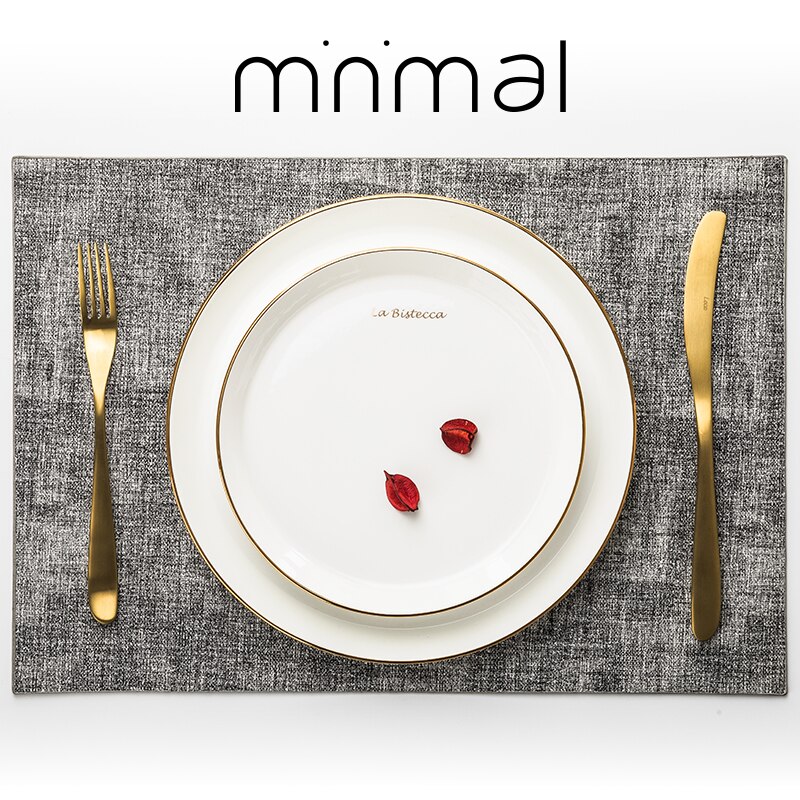 Nordic Ceramic Dinner Plates Beef Flat Plate Table... – Grandado