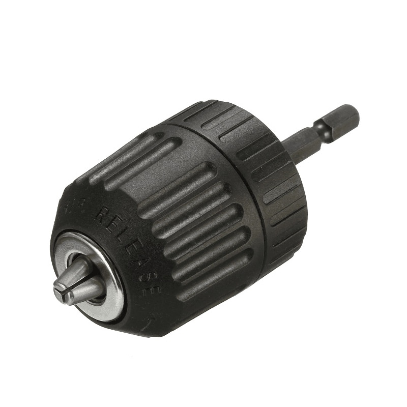 0.8-10mm Clamping Range Driver Tool Accessories Keyless Adapter Hex ...