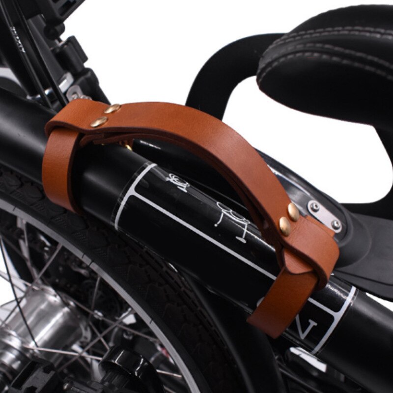 Imitatie Lederen Fiets Handvat Riem Fiets Frame Ca... – Vicedeal