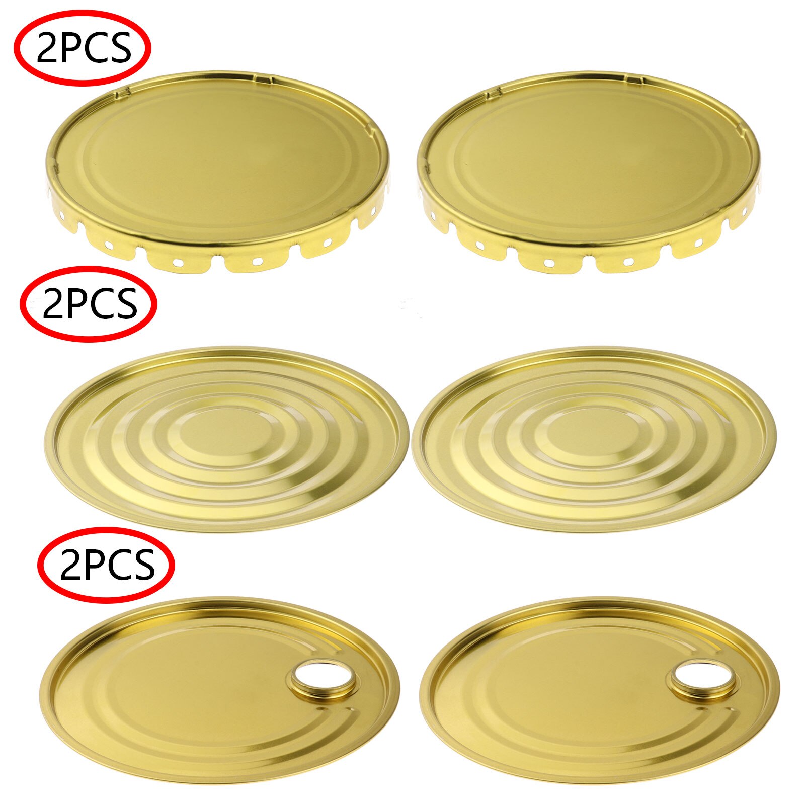 Round Metal Cover Lids Corrosion Proof Liquid Pot ... – Grandado