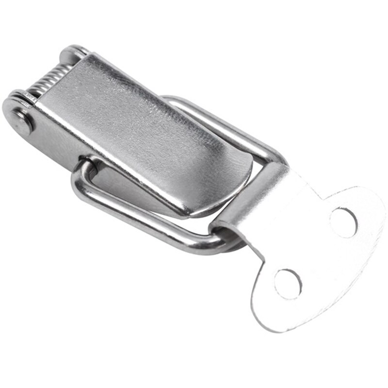 Cabinet Silver Tone Spring Loaded Toggle Switch La... – Grandado