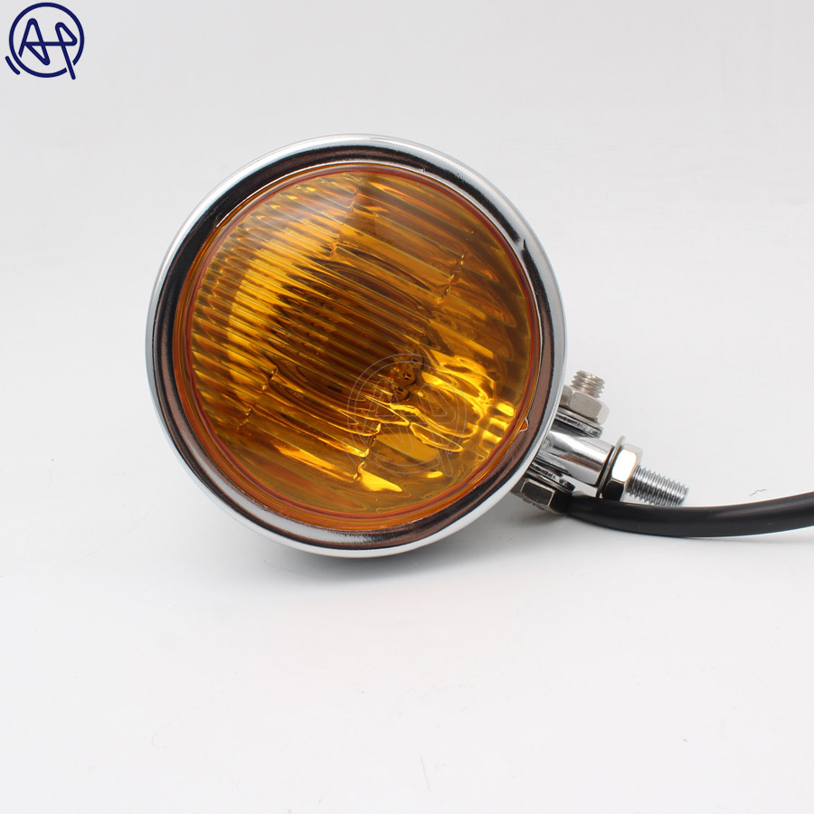 Motorcycle Vintage Custom Headlight Fog Light HS1 ... – Vicedeal