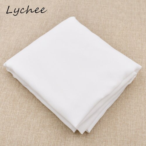 Lychee 1.5*1m White Color Polyester Interlinings S... – Grandado