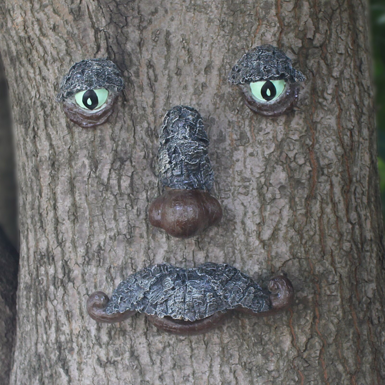 Old Man Tree Hugger Bark Face Decor Ornament Funny... – Vicedeal