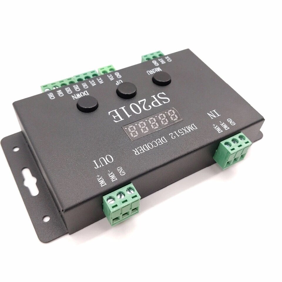 DC5V-24V DMX512 Decoder Controller SP201E SPI Sign... – Vicedeal