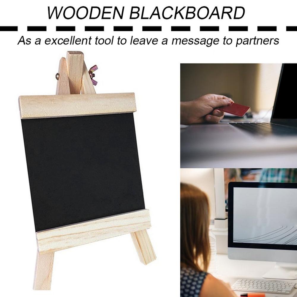 Blackboard 24*13cm Wooden Message Board Decorative... – Vicedeal