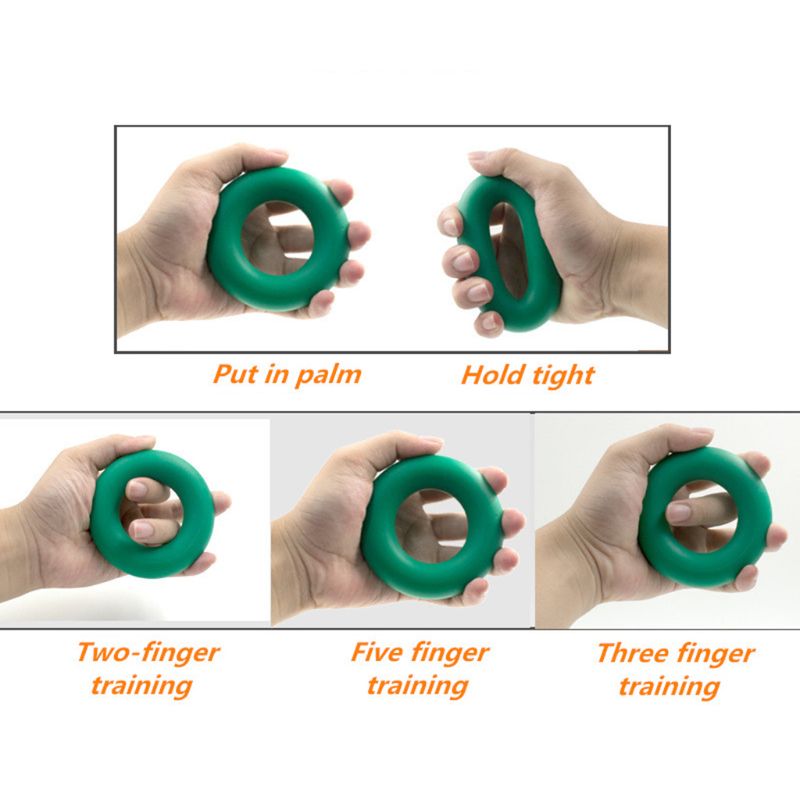 1PC Hand Grip Strengthener Ring Forearm Wrist Fing... – Vicedeal