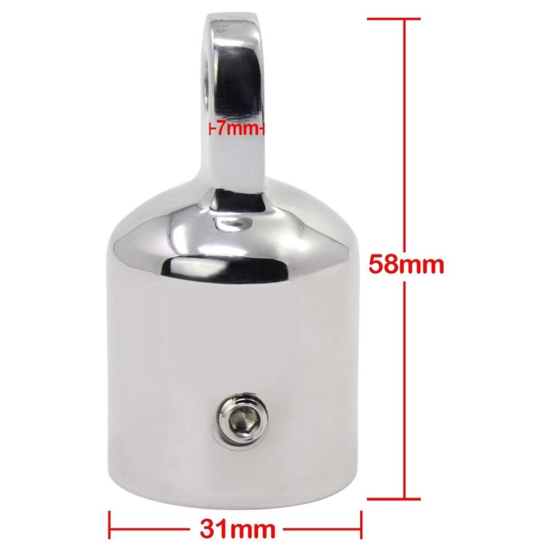 4Pcs 25mm Eye End Cap Bimini Top Eye End Cap Fitti... – Grandado