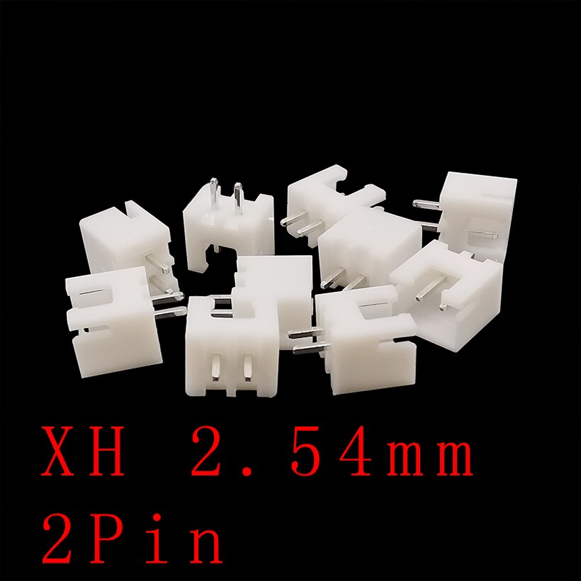 100PCS XH2.54 2P JST Terminal Wire Connector Adapt... – Vicedeal