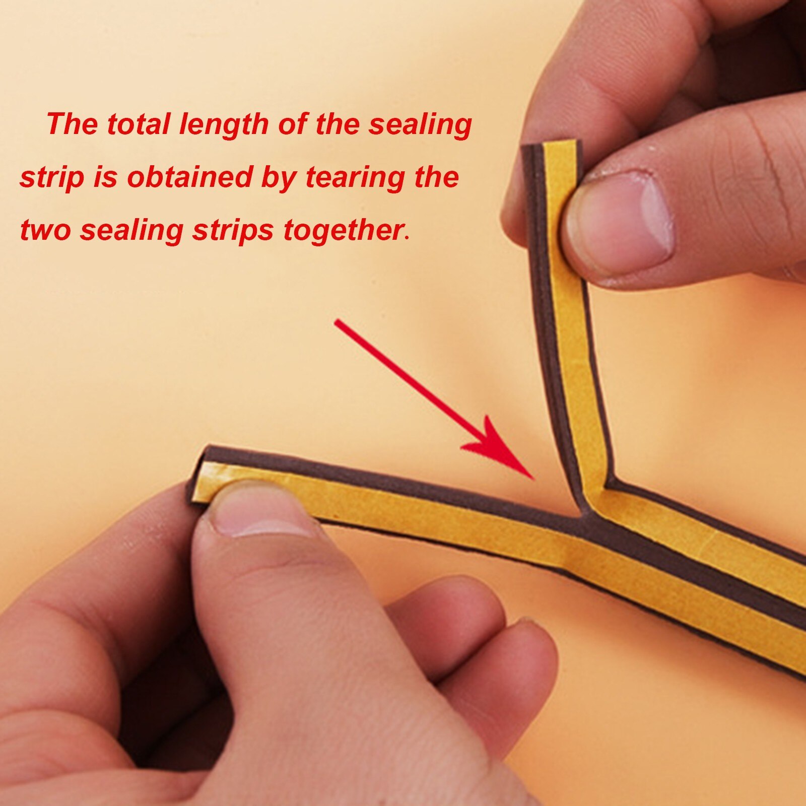 25# Door And Window Sound Insulation Strip D-type ... – Grandado
