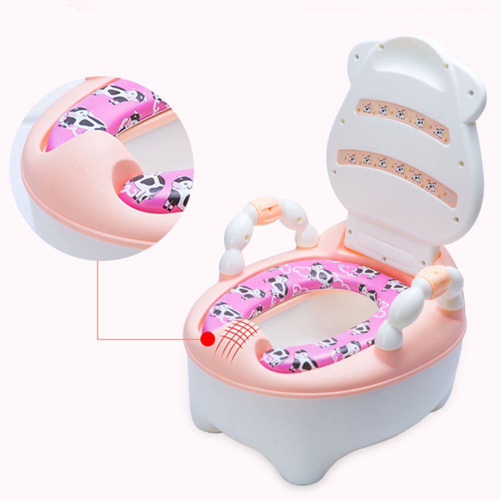 Cartoon Wc Melkvee Potje Zitkussen Draagbare Train... – Grandado