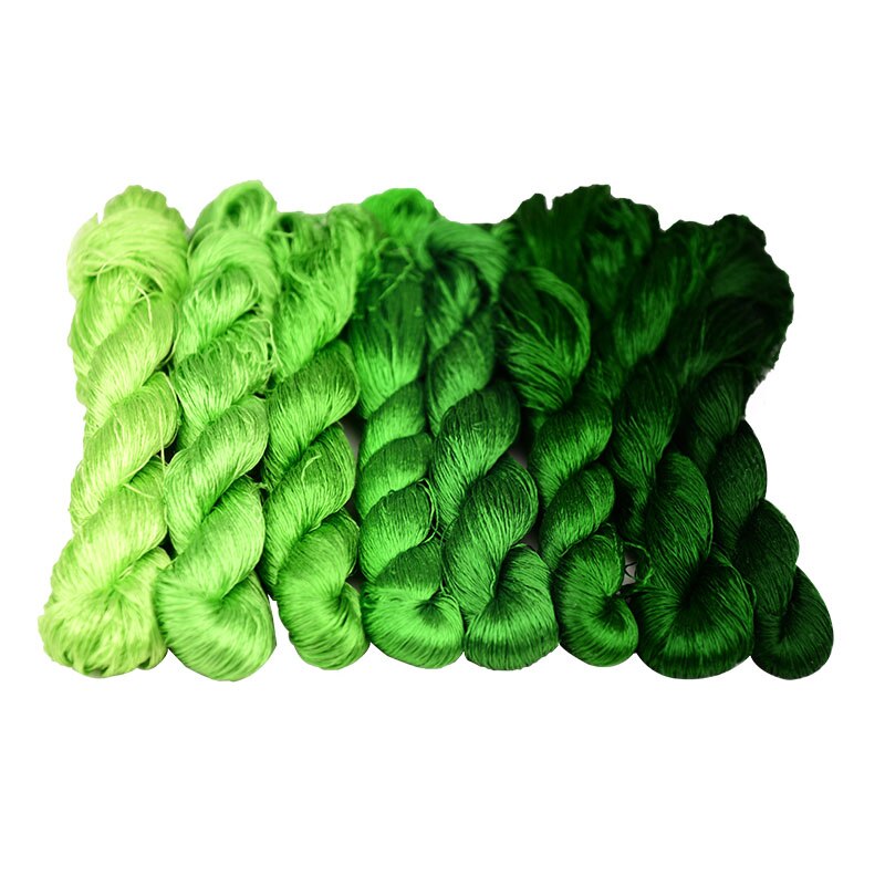 1 color 400m Suzhou embroidery 100% natural silk e... – Grandado