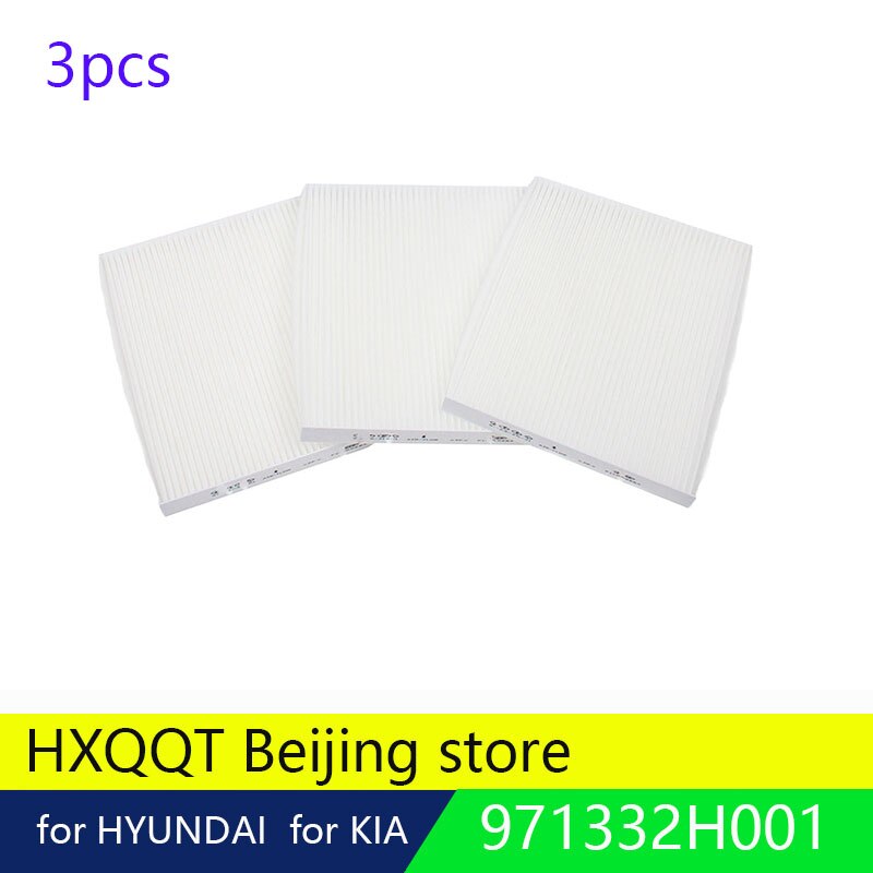 3Pcs Genuine Aircon Filter for Hyundai ix25 Creta ... – Grandado
