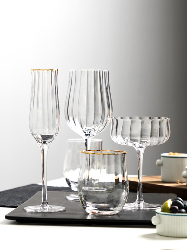 Copa de vino de tulipán Ins, sin plomo, pintura do... – Grandado