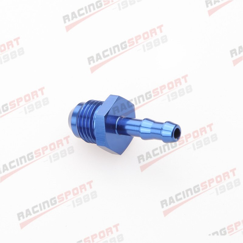 -6 AN 6AN To 6mm Barb Straight Fitting Fuel Line H... – Vicedeal